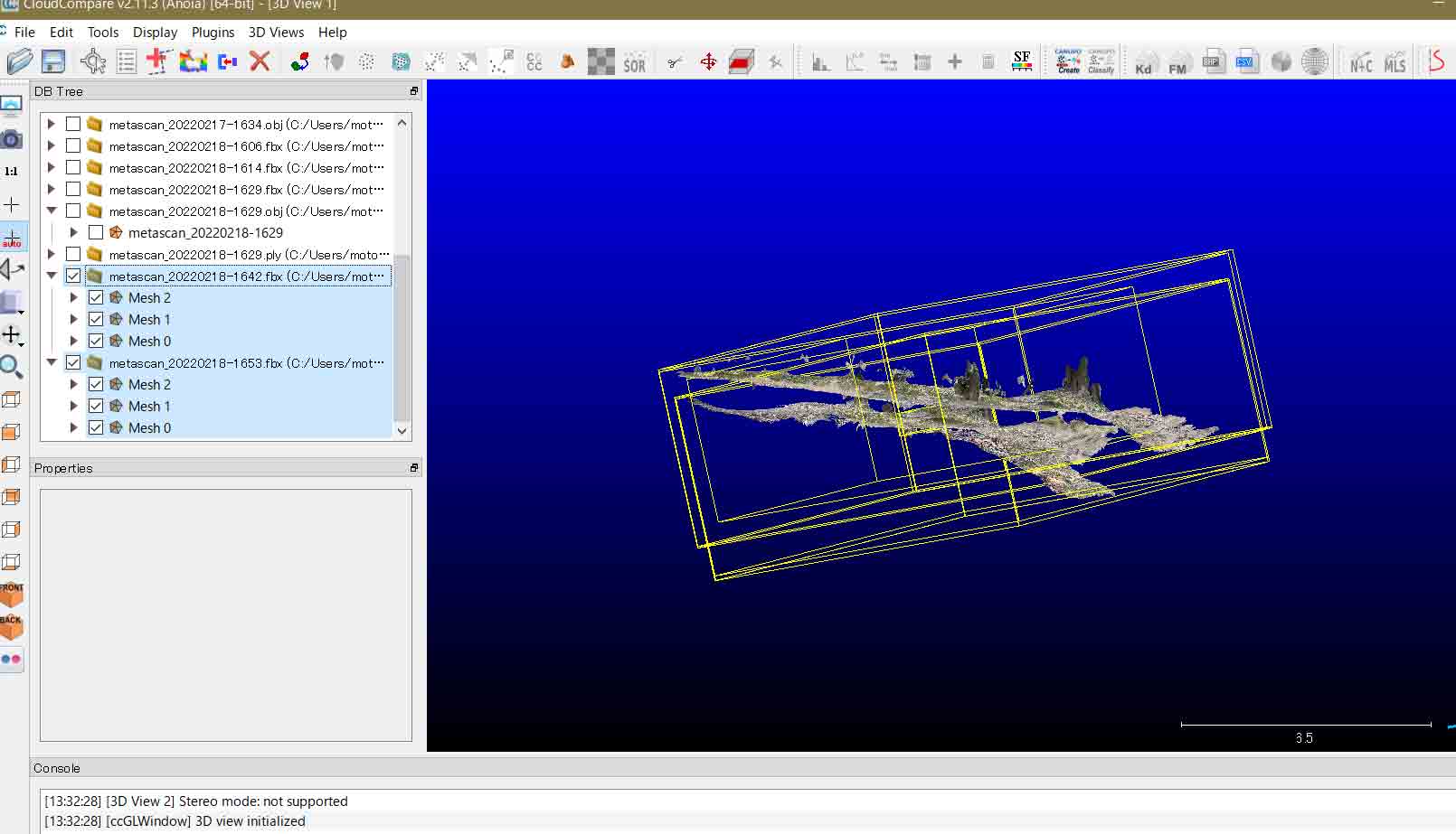 二つの3Dスキャンマップを繋ぐ merging two clouds using “align” command on ...