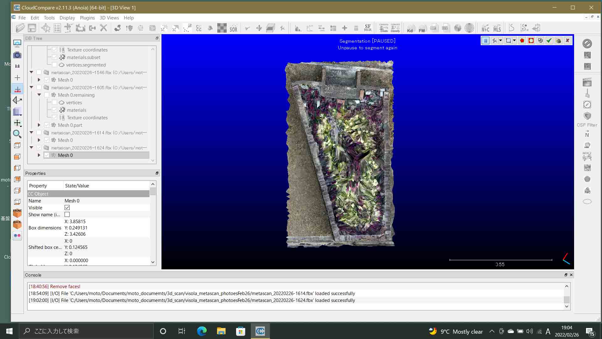 Metascan写真画像測量モードの利用-2 using Apple’s photogrammetry, object capture, by ...