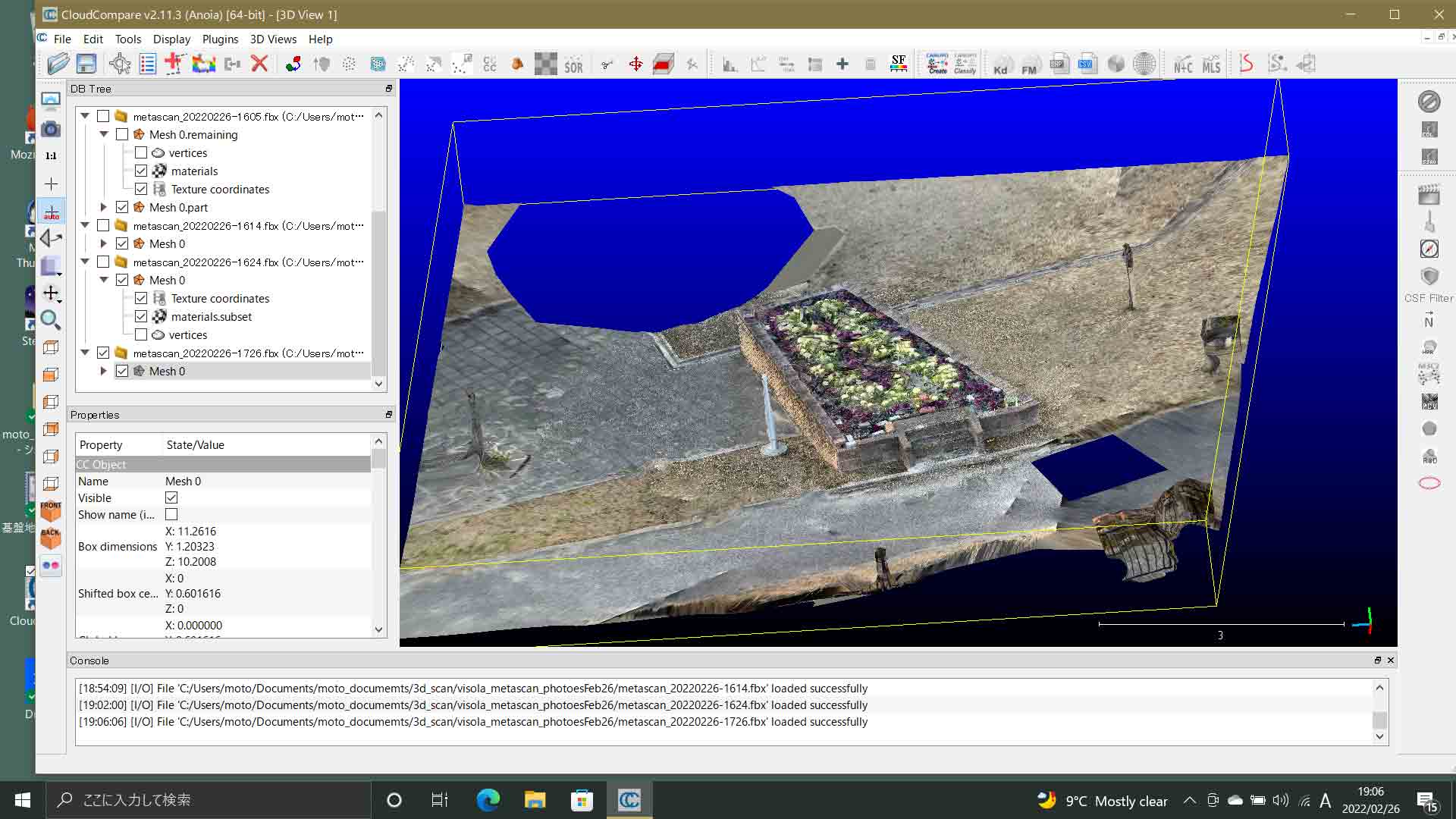 Metascan写真画像測量モードの利用-2 using Apple’s photogrammetry, object capture, by ...