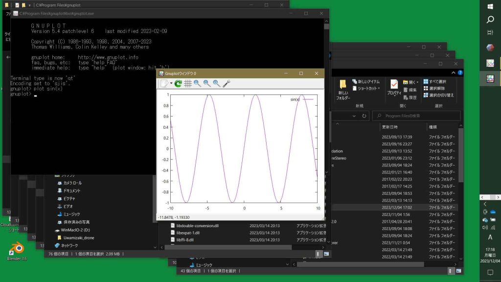 本格的な散布図の作成アプリGnuplot a real tool ,Gnuplot, for making scatter diagrams ...